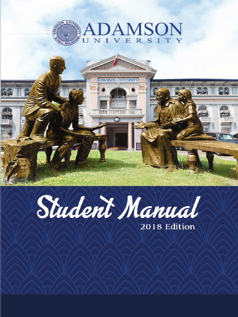 Adamson University Student Manual 2018 PDF | PDF