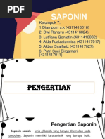 Senyawa Saponin | PDF | Kesehatan Holistik