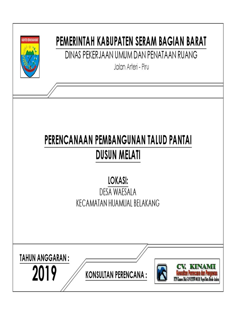 Gambar Talud Dusun Melati-1 PDF | PDF
