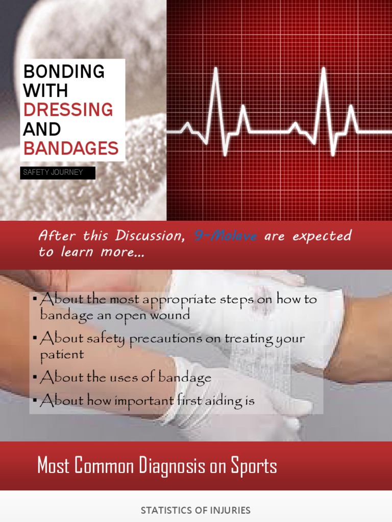 Bonding With Dressing and Bandage | PDF | Wound | Clinical Medicine