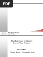 Résumé Et TD RDM Traction | PDF | Résistance des matériaux | Treillis ...