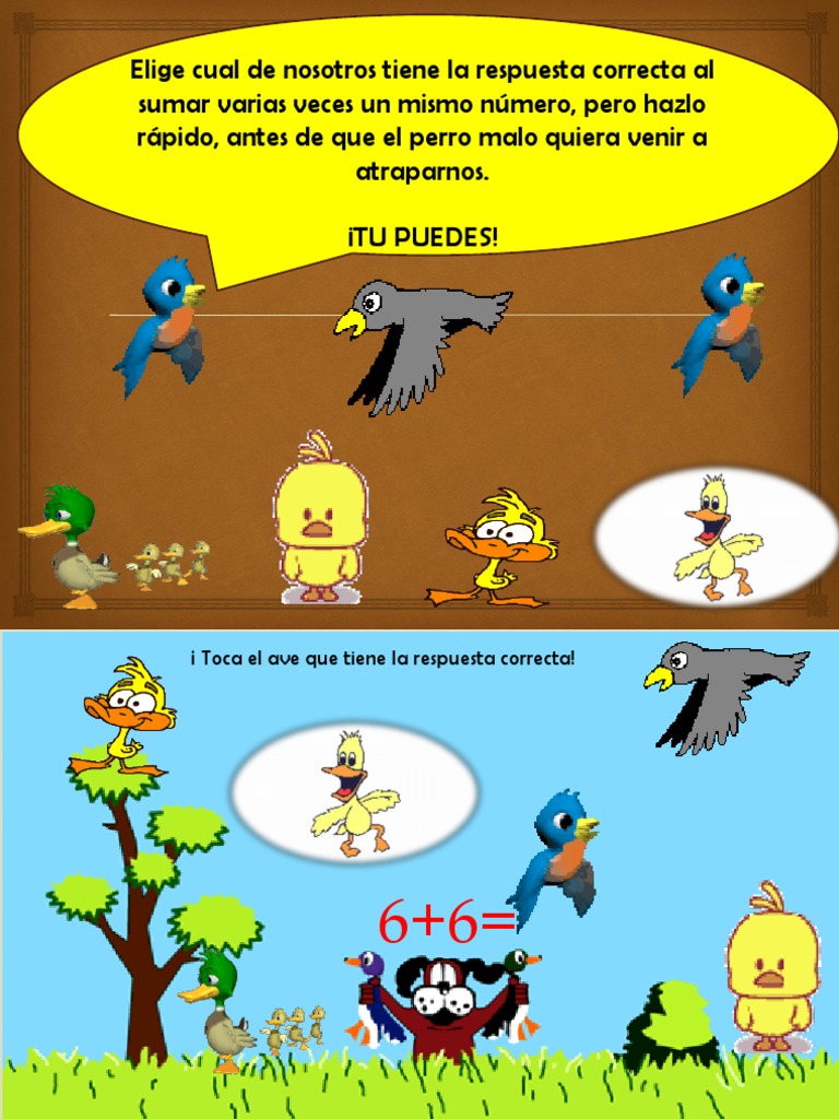 Atrapar Patos Suma Iterada | Aves | Naturaleza