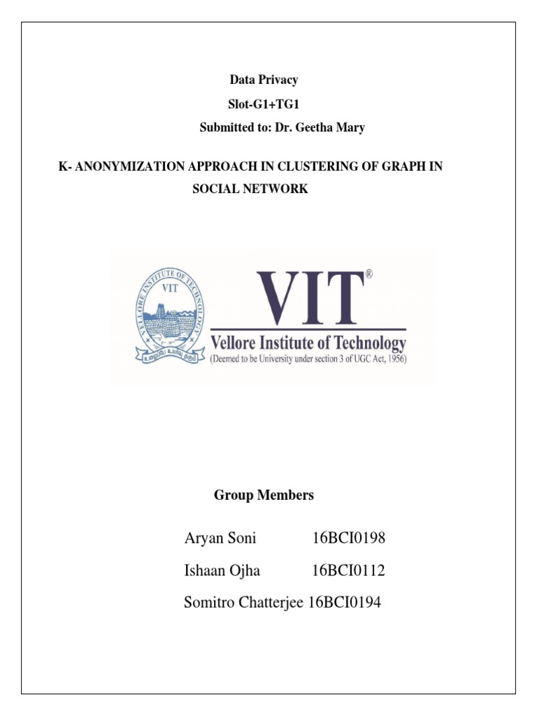 Balancing Privacy and Utility in Social Network Graph Anonymization Using a Clustering-Based K ...