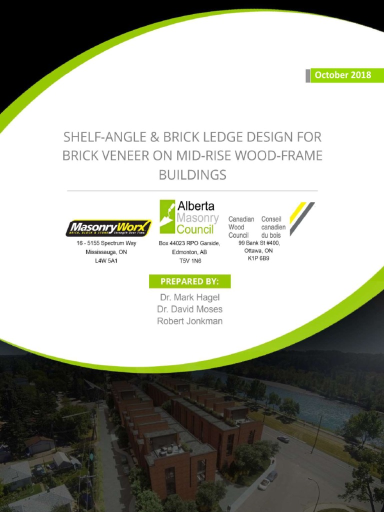 Technical Aid 1 Shelf Angle and Brick Ledge Design Rev 4 | PDF | Screw ...