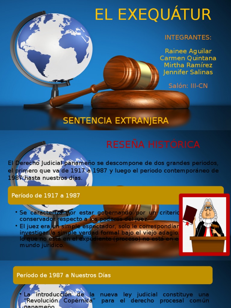 El Exequátur | PDF | Sentencia (ley) | Divorcio