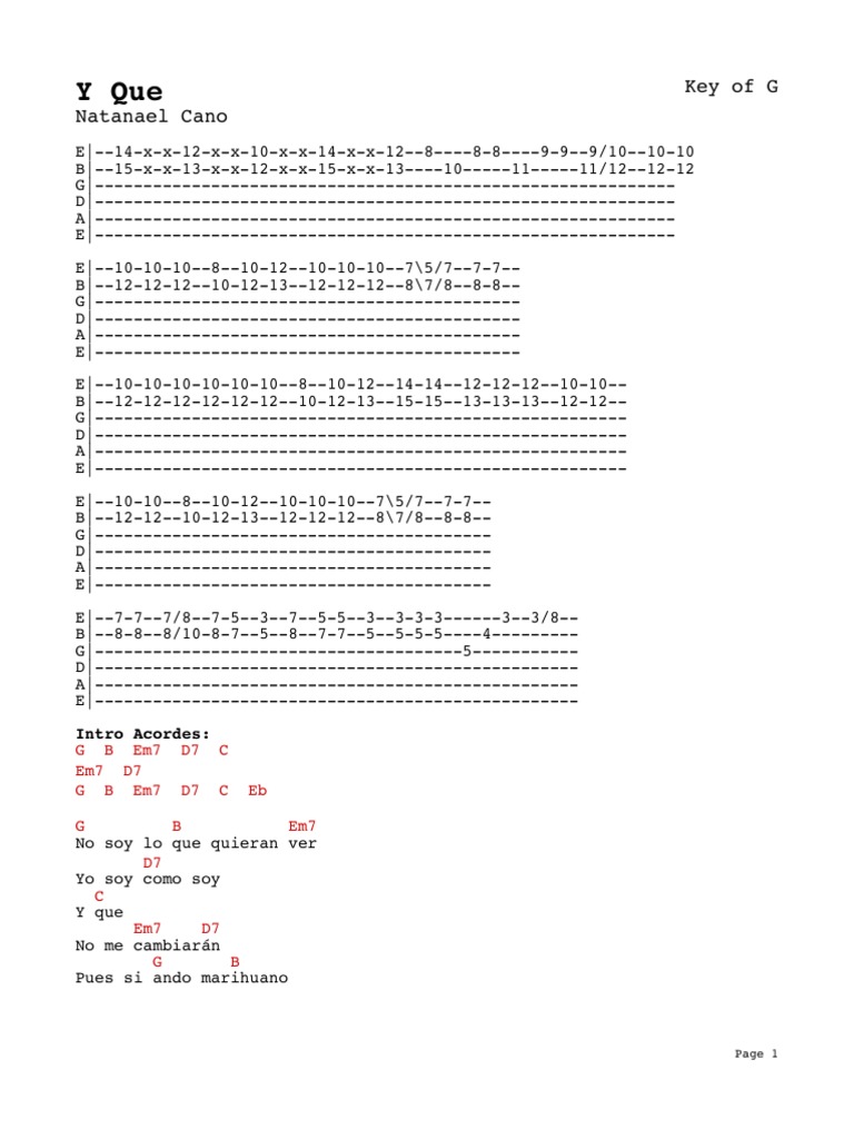 Y Que Acordes Requinto | PDF | Ocio | Deportes