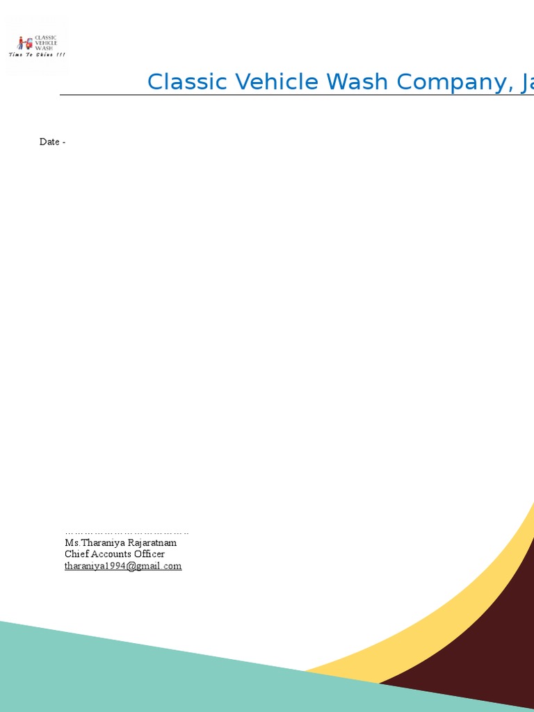 Letter Head Account | PDF