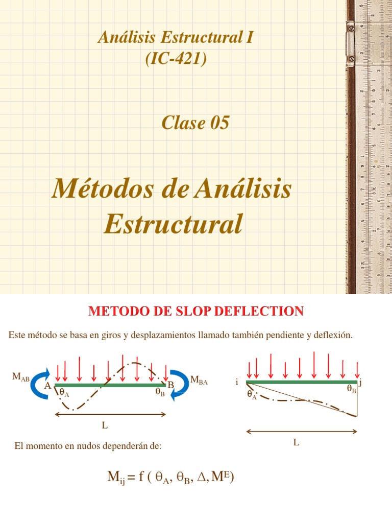 05 Metodos de Analisis Estructural | PDF | Ingeniería mecánica ...