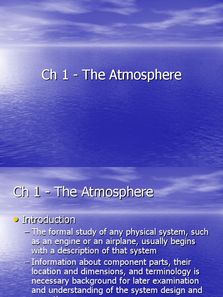 atmosphere.ppt | Atmosphere Of Earth | Atmosphere | Free 30-day Trial ...