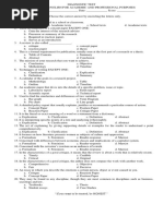 4th Quarter Final Exam in Eapp | PDF | Critical Thinking | Argument