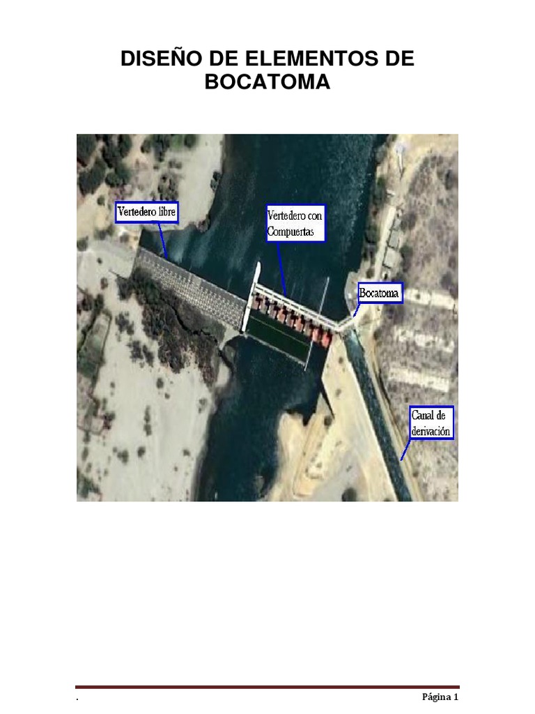 BOCATOMA | PDF | Río | Hidrología