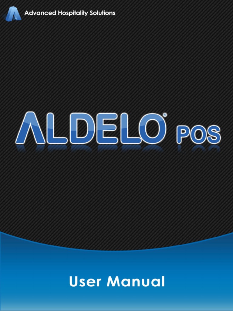 Aldelo Pos User Manual (English) | PDF | Point Of Sale | Computer Network