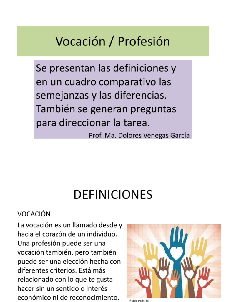 Vocación Profesión | Conocimiento | Ciencia cognitiva