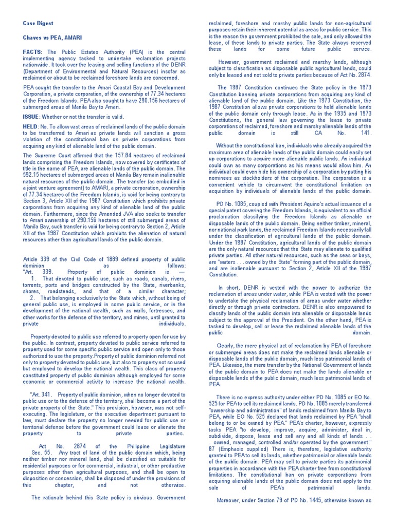 Chaves Vs Pea Amari | PDF | Mandamus | United States Constitution