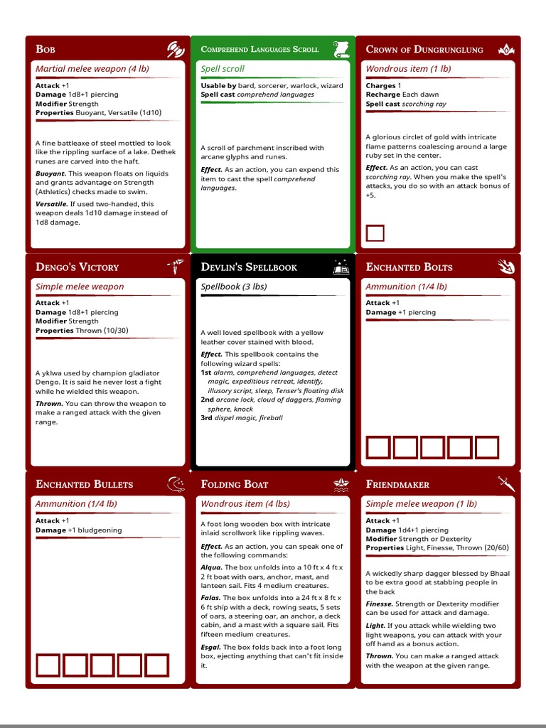 RPG Cards | PDF | Magician (Fantasy) | Nature