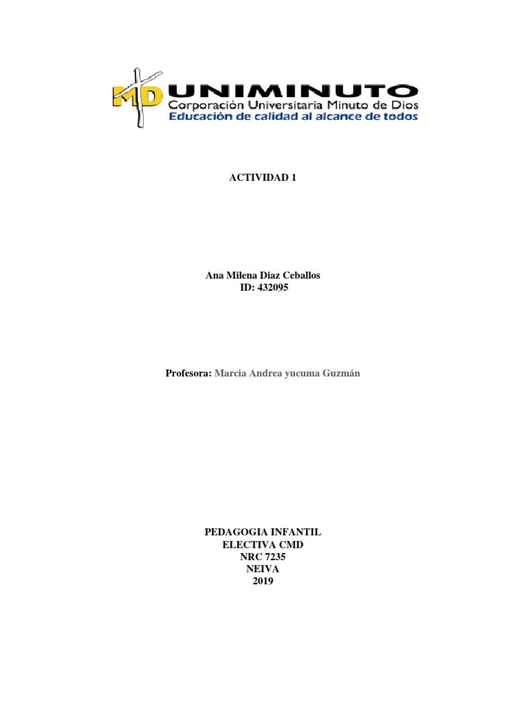 Actividad 1. Electiva CMD | PDF | Violencia | Colombia Actividad 1. Electiva CMD | PDF | Violencia | Colombia