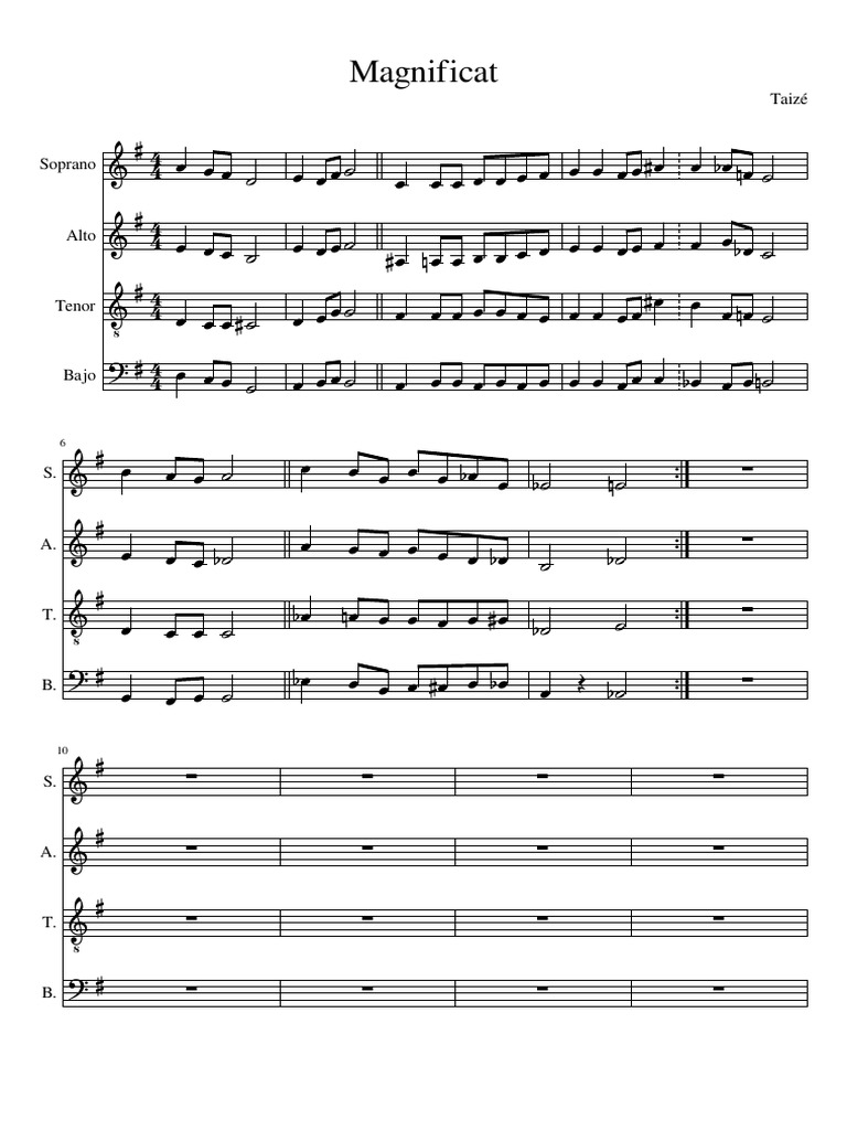 Magnificat Taize | PDF