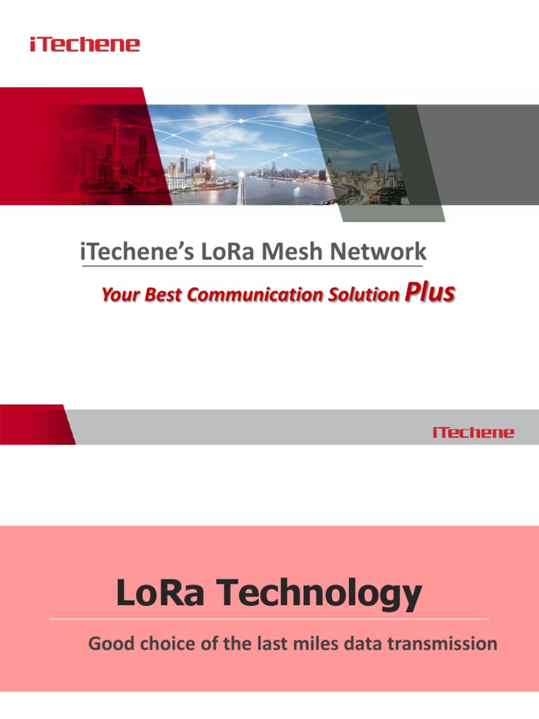 Techen Lora Mesh Solution | PDF | Computer Network | Information And ...