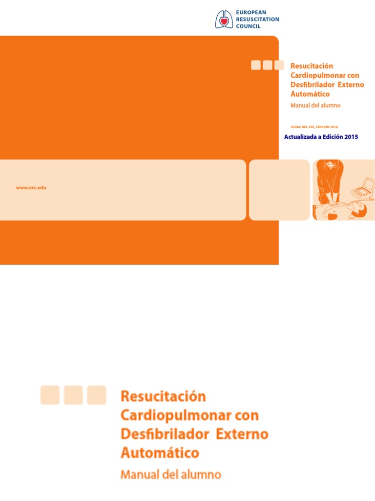 RCP 2015 | PDF | Reanimación cardiopulmonar | Paro cardíaco