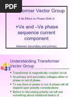 Transformer Vector Group Test Conditions: Ynd1, Ynd11, Dyn11, Ynyn0 and ...