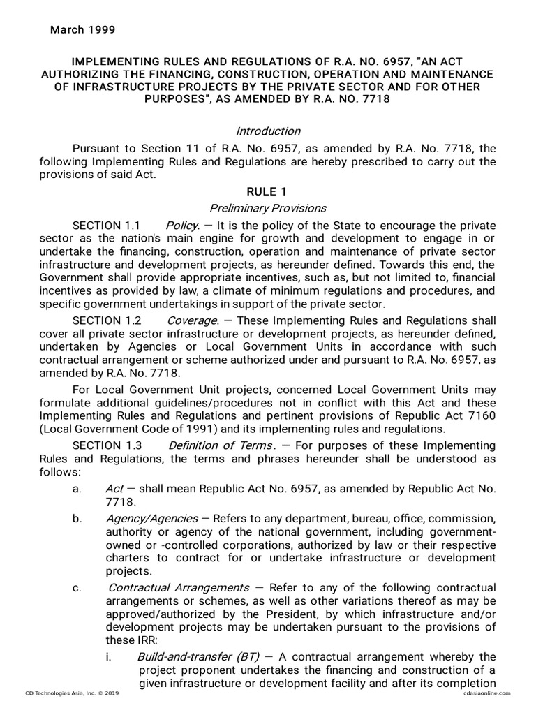 95912-1999-Implementing Rules and Regulations of R.a.20190106-5466 ...