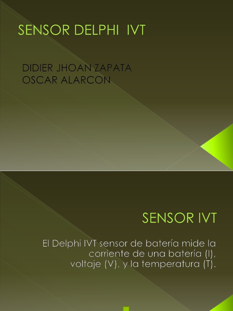 Sensor Ivt | PDF