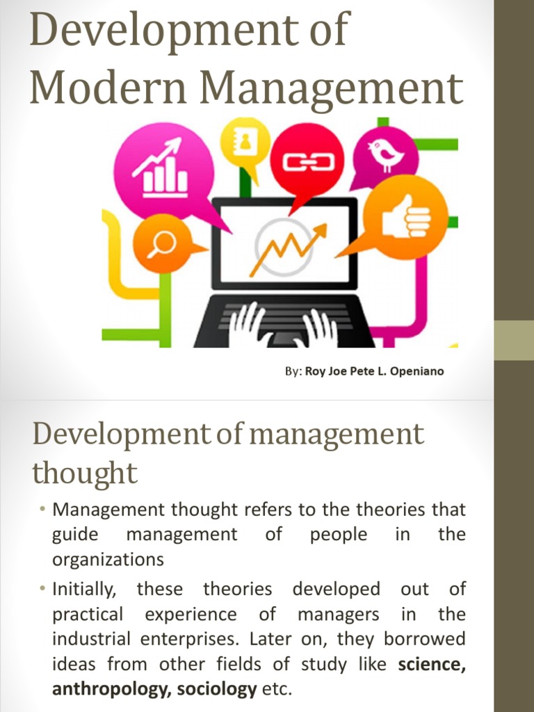 Modern Management Development | PDF | Academic Discipline Interactions | Academia