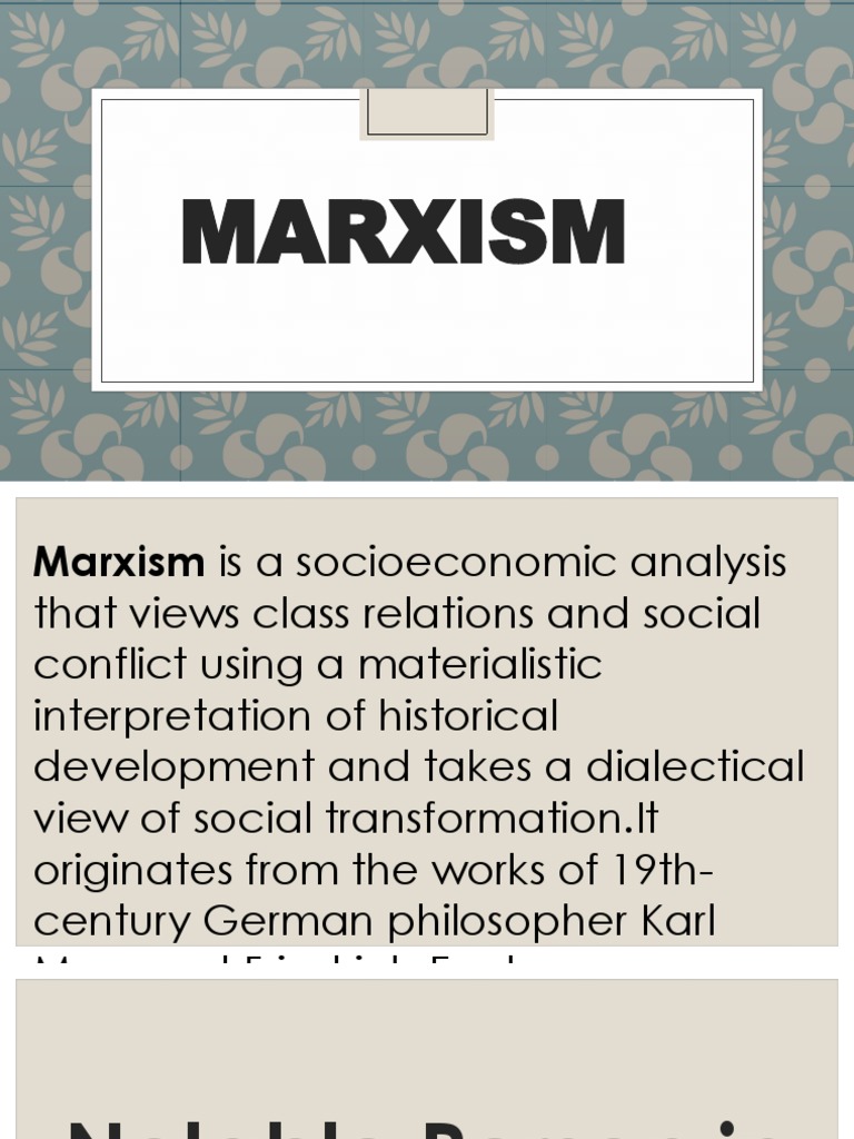 Marxism | PDF | Marxism | Communism