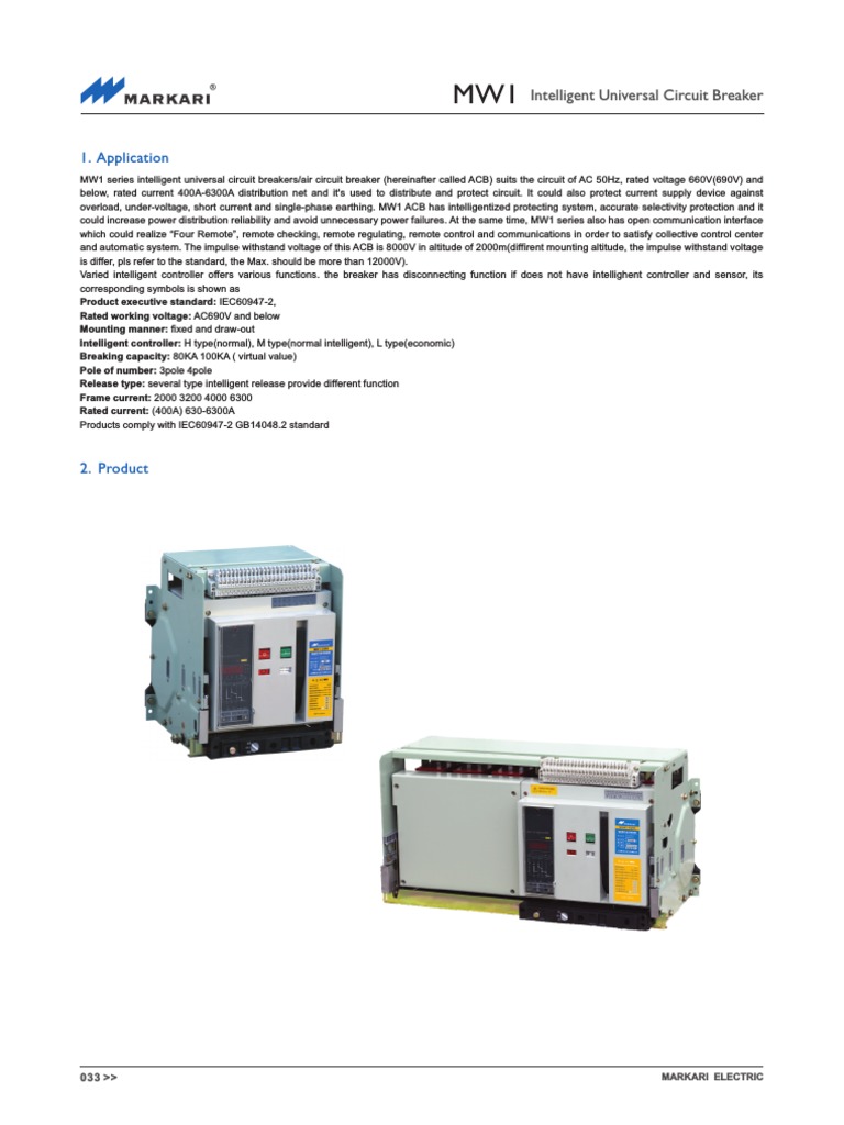 Universal Circuit Breaker | PDF | Electricity | Electromagnetism