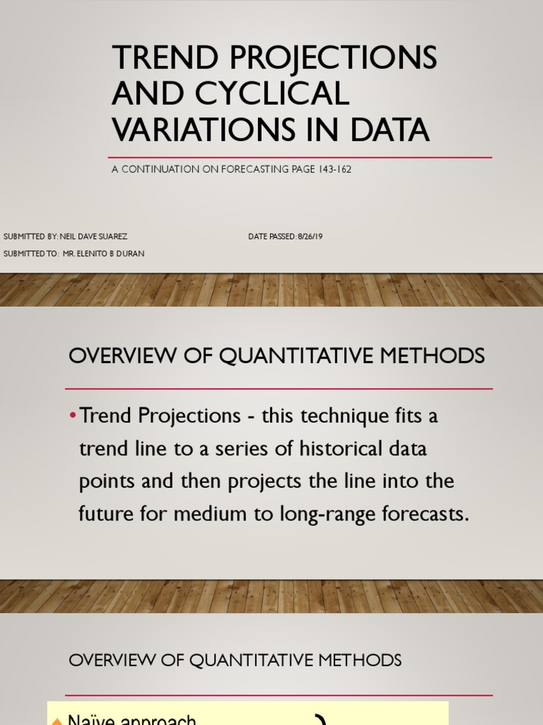Trend Projections and Cyclical Variations in Data | PDF | Seasonality ... Trend Projections and Cyclical Variations in Data | PDF | Seasonality ...