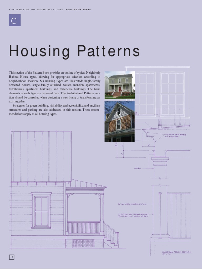 Housing Patterns: A Pattern Book For Neighborly Houses Housing Patterns ...
