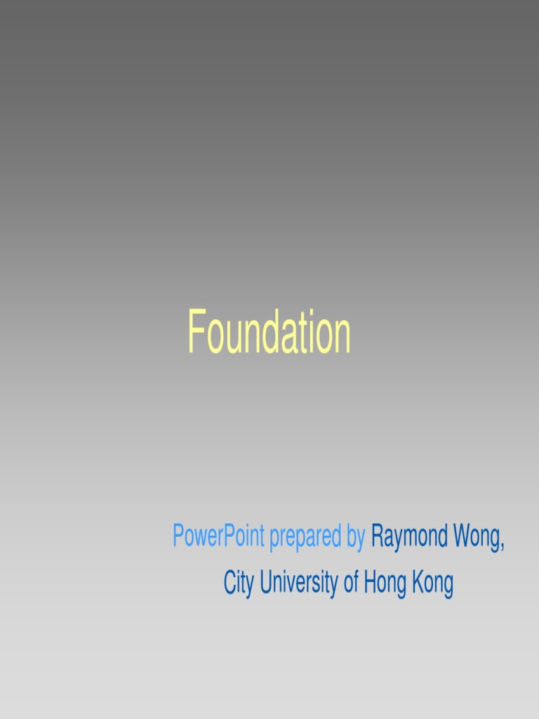 An Introduction to Foundational Concepts: Exploring the Building Blocks ...