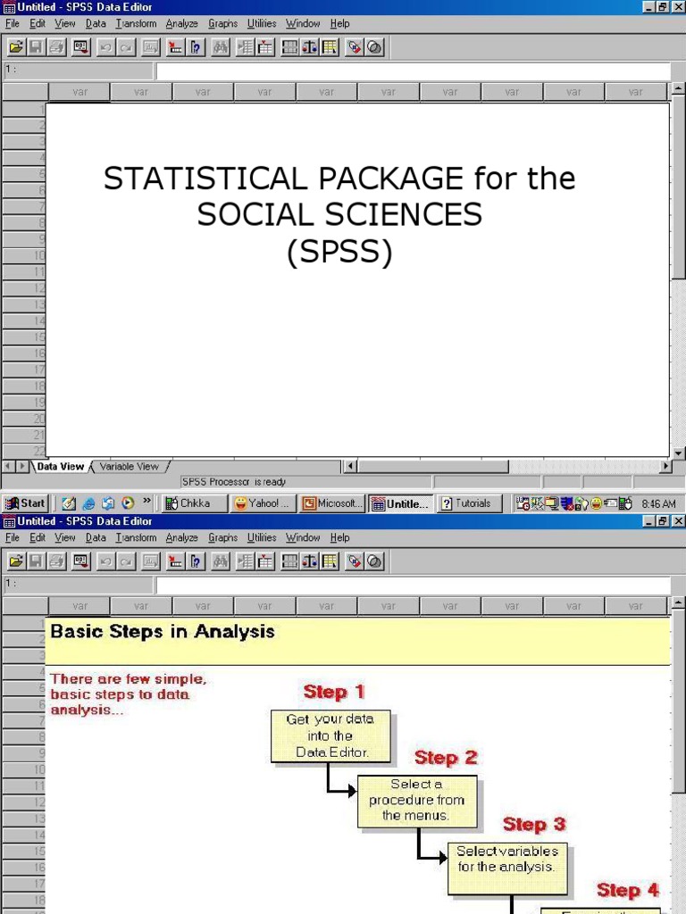 Statistical Package For The Social Sciences (SPSS) | PDF | Spss ...