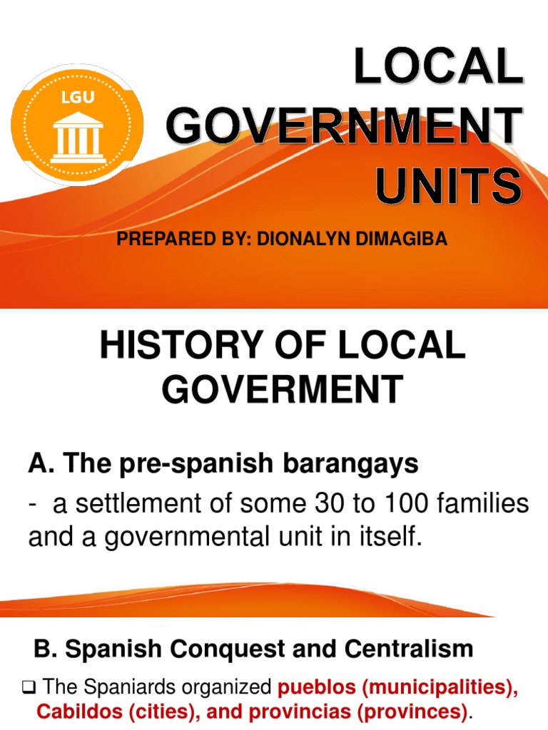 History of Local Government | PDF | Local Government | Government