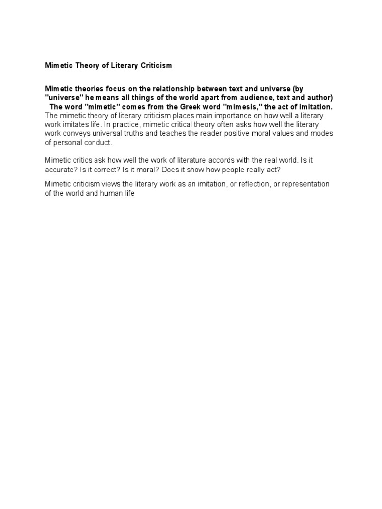 Exploring the Relationship Between Text and Reality: An Introduction to ...