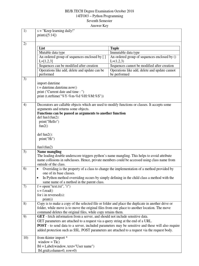 List Tuple Pdf Parameter Computer Programming Class Computer 5624