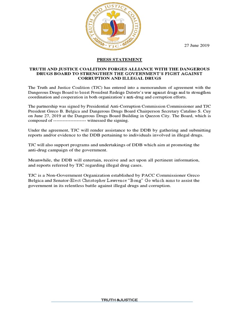 Press Statement | PDF