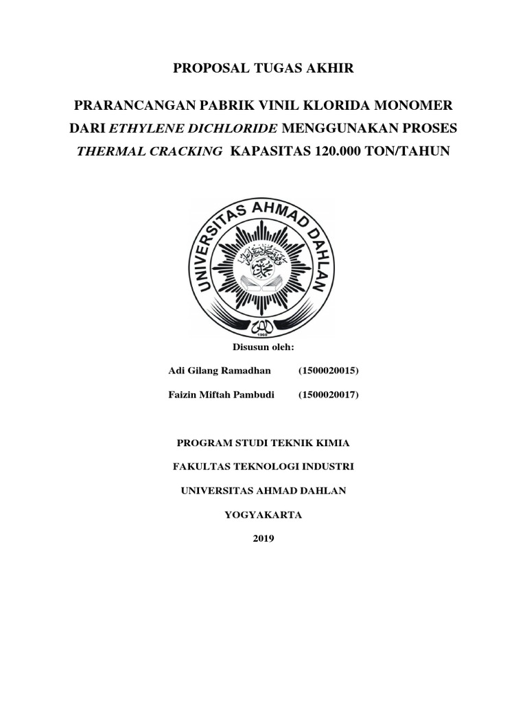 Proposal Tugas Akhir | PDF