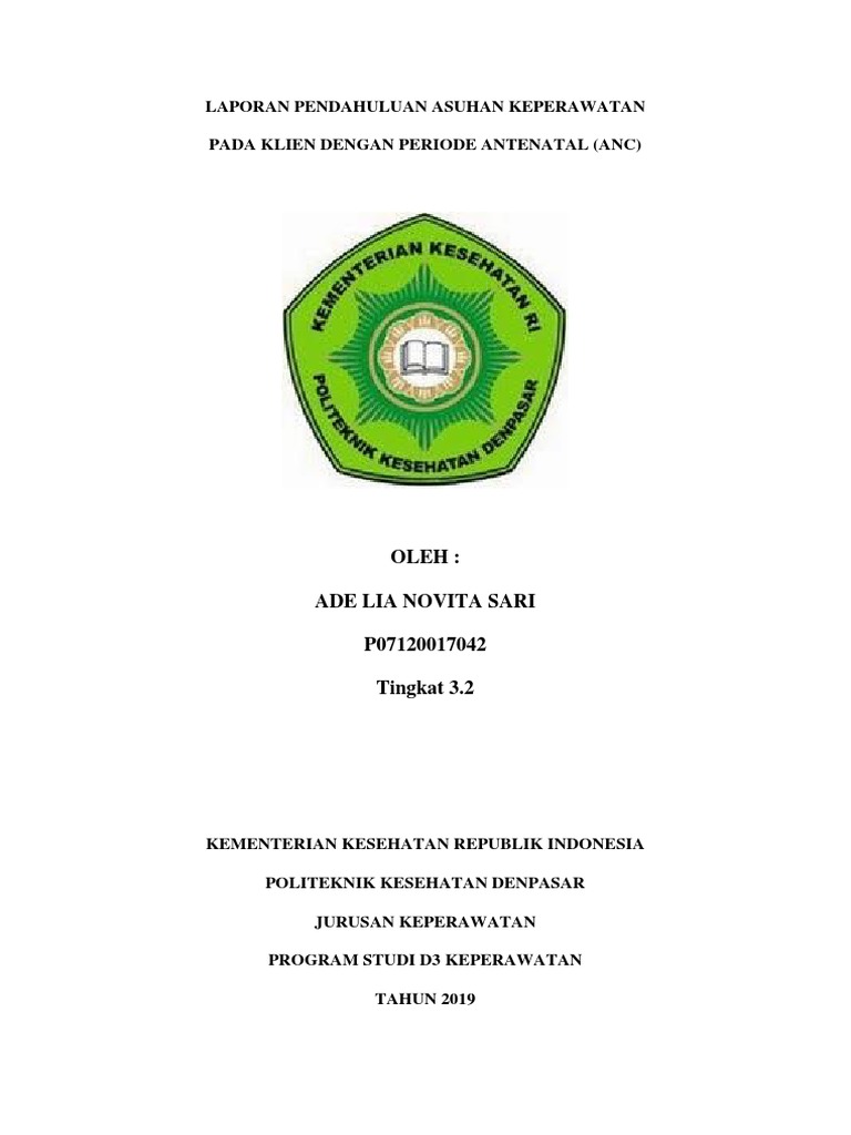 LP Anc Fix Baru | PDF | Kesehatan Holistik