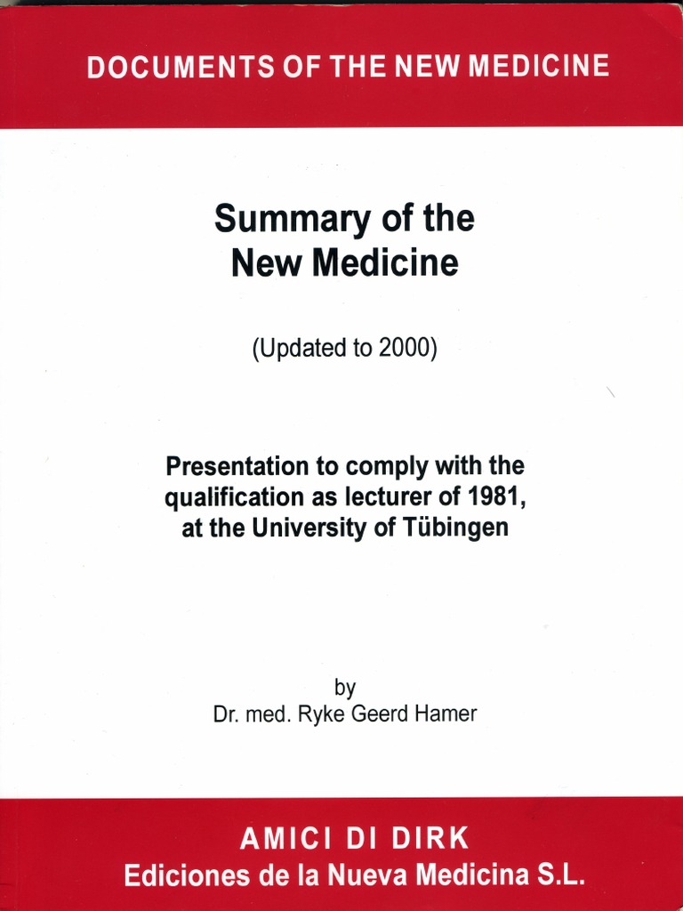 Summary of The New Medicine | PDF | Medicine