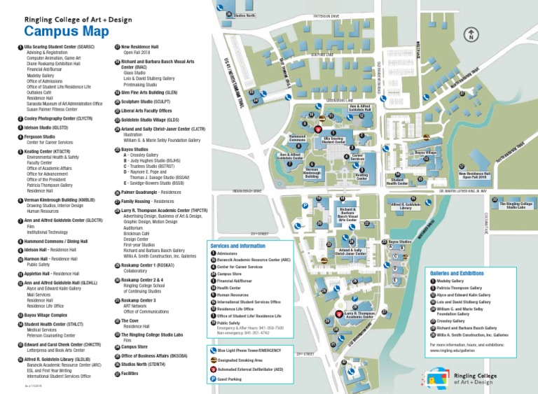 Art Center College Of Design Campus Map