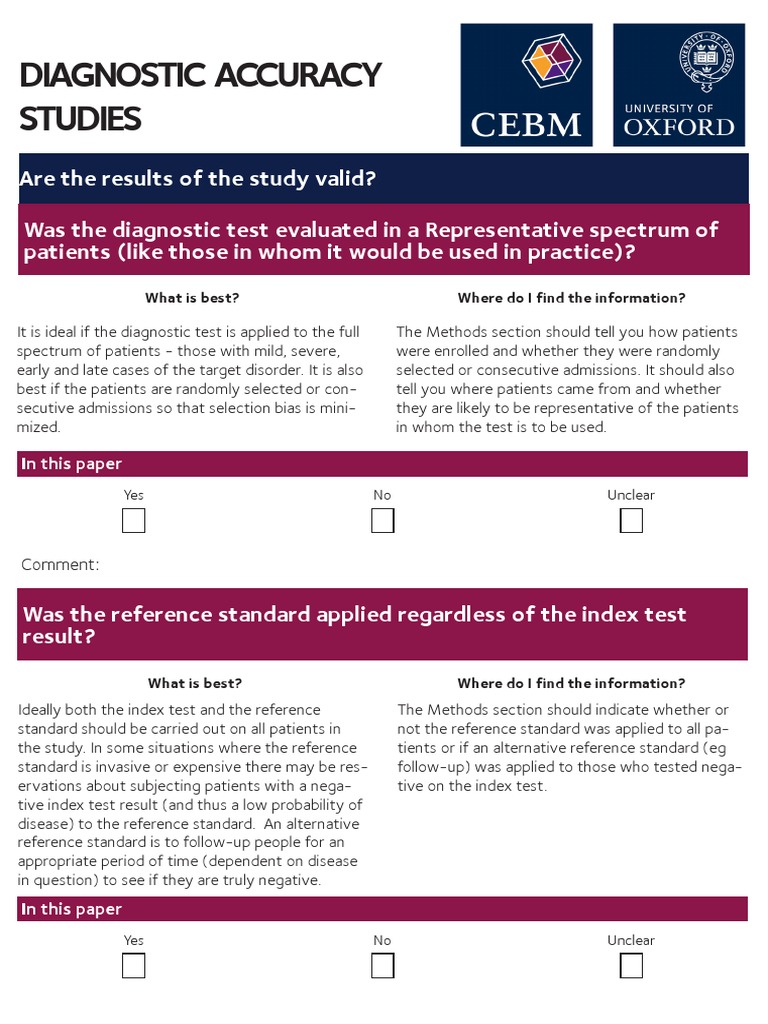 Worksheet Journal | PDF | Sensitivity And Specificity | Cognition