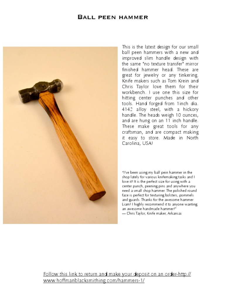 Ball Peen Hammer Catalogue | PDF