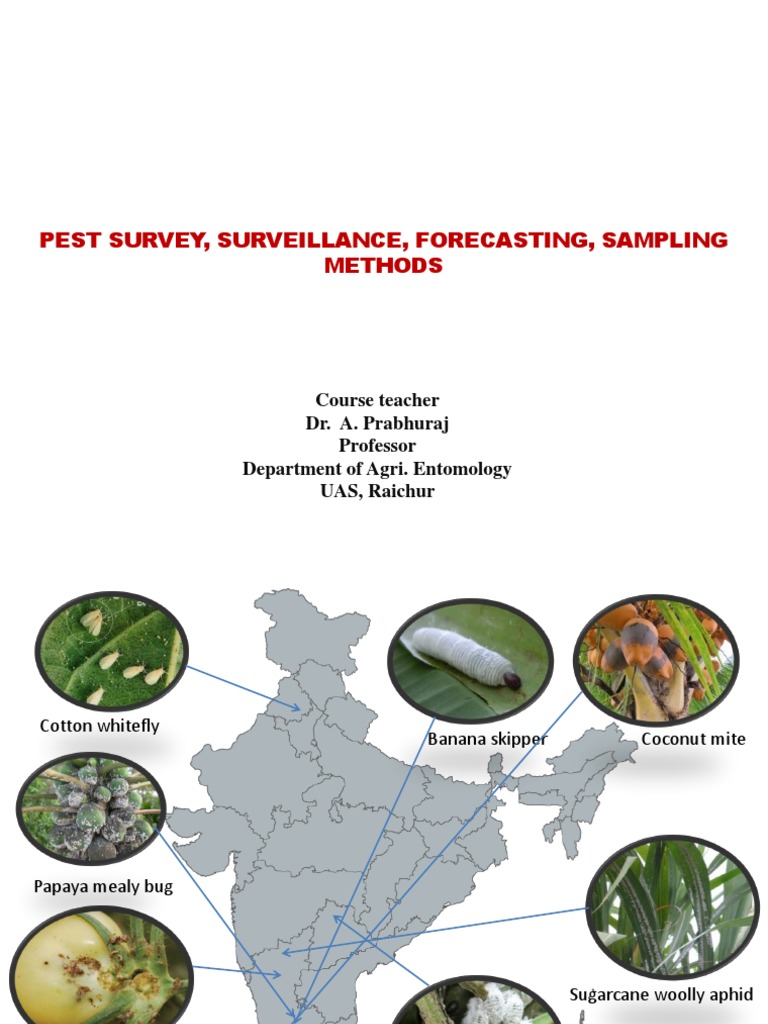 Week-1 05-Pest Surveillance and Methods of Sampling | PDF | Insects ...