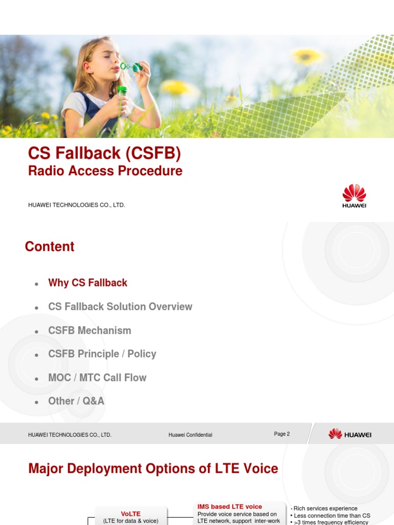 CS Fallback (CSFB) : Radio Access Procedure | PDF | Lte ...