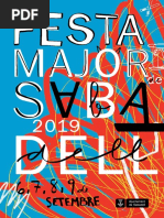 Programa Festa Major 2025 | PDF