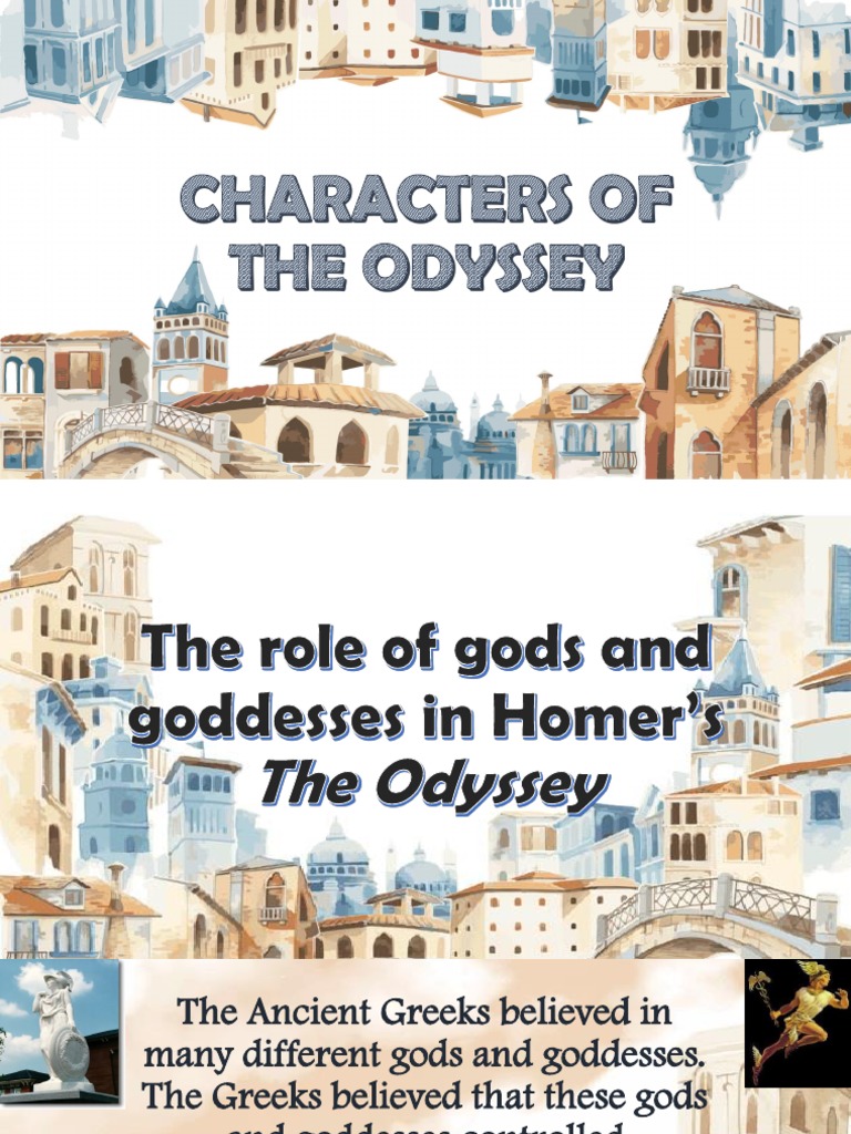 Characters of The Odyssey | PDF | Penelope | Odysseus