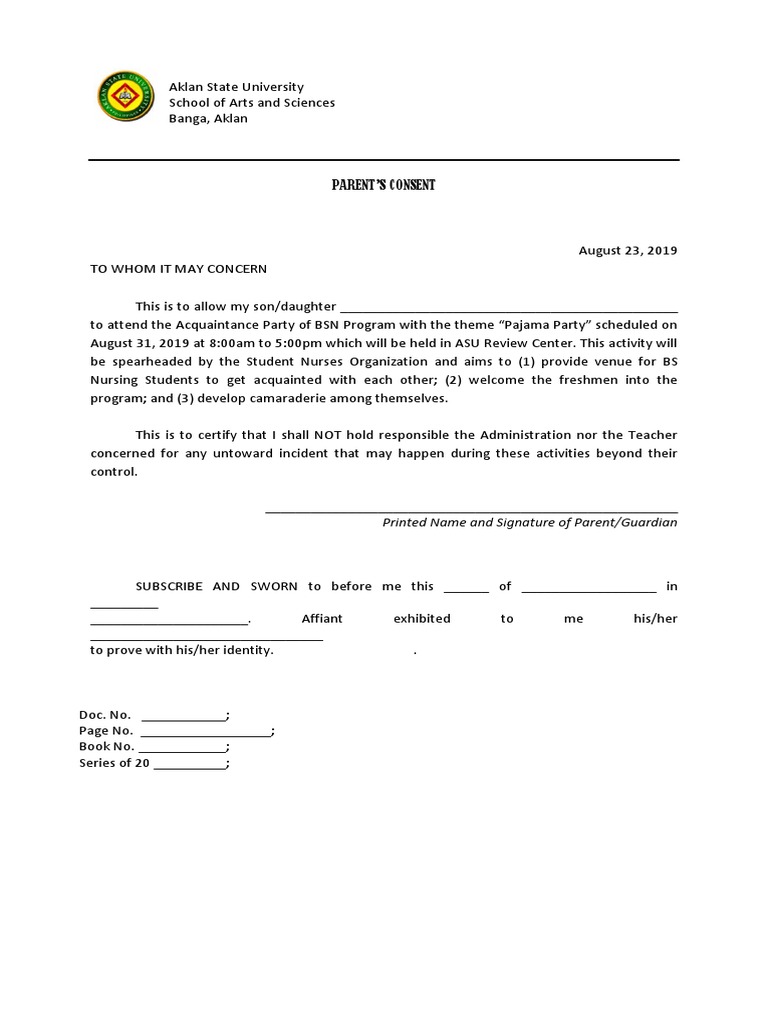 Printed Name and Signature of Parent/Guardian | PDF