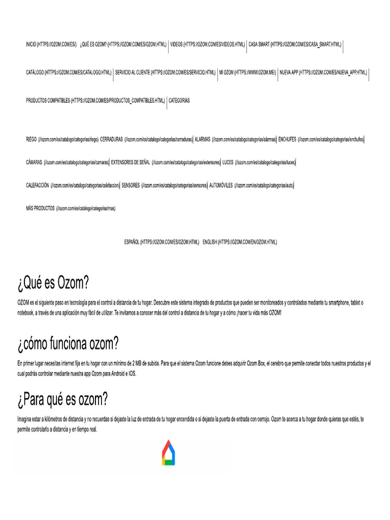 OZOM - ¿Cómo Funciona | PDF | Entretenimiento (general)