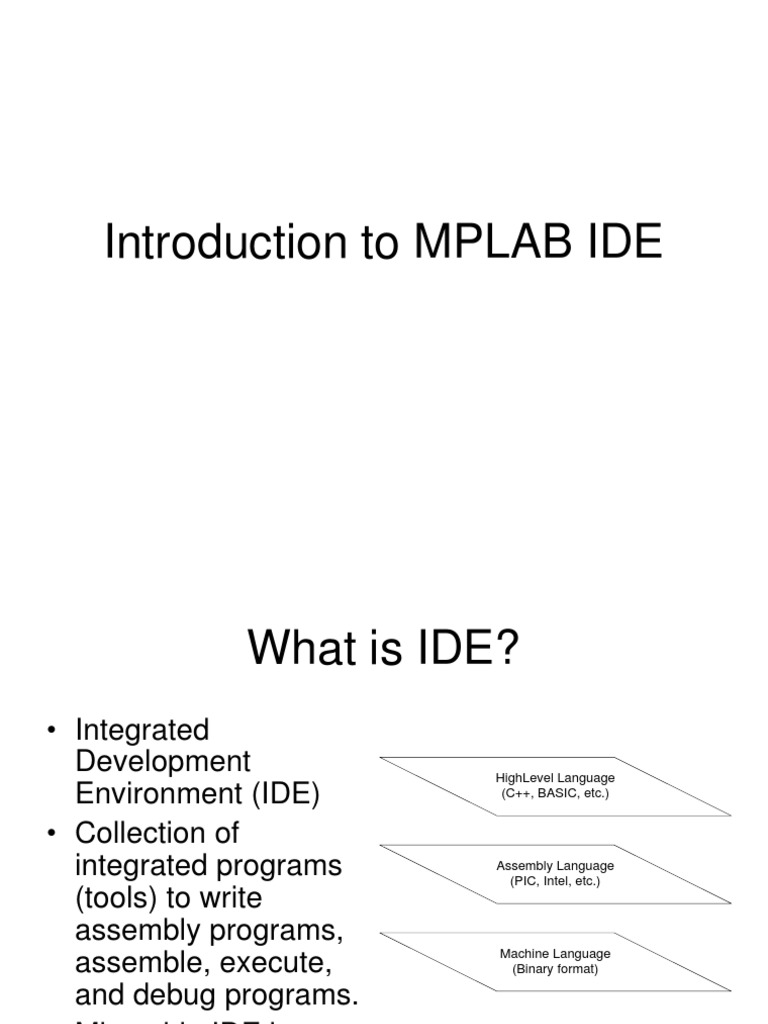 Chapter 5 MPLAB | Download Free PDF | Integrated Development Environment | Computer Program